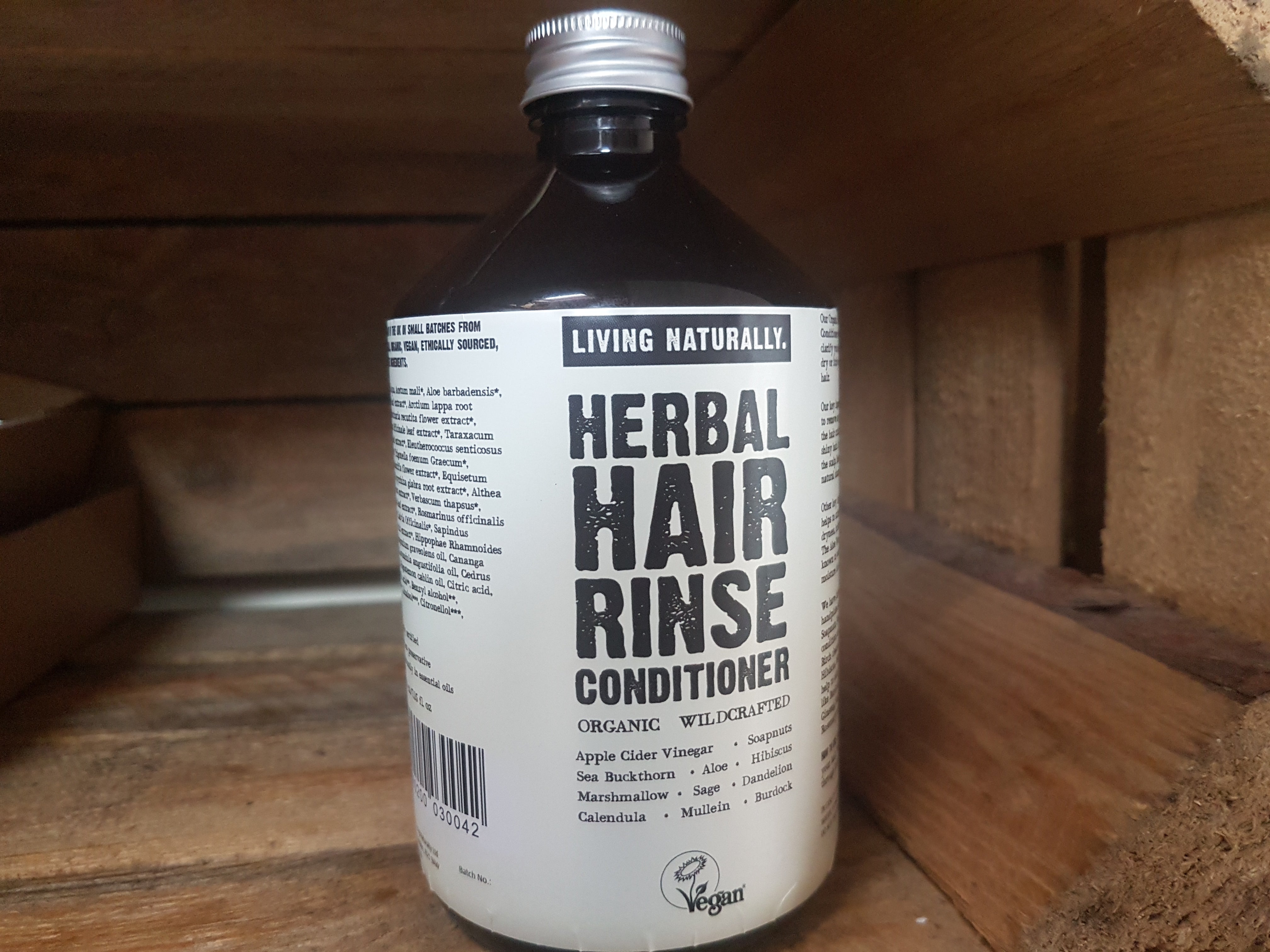Organic Herbal Hair Rinse Conditioner 200ml / 500ml – Living Naturally